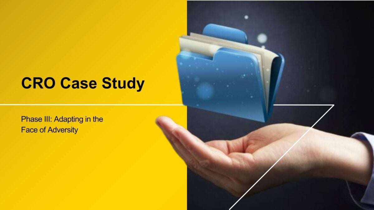 Case Study: Adapting in the Face of Adversity - Precision for Medicine